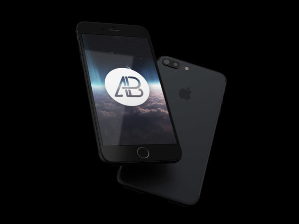 Realistic Iphone 7 Plus Mockup Pack - Mockup Hunt