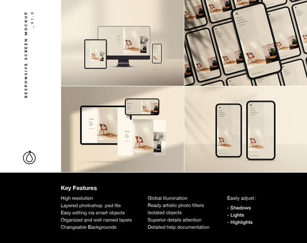 Free Device Mockups | Free Psd Mockup Templates Tagged 
