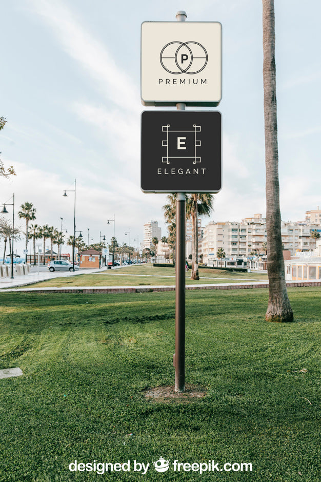 Free Sign Mockups | Free Psd Mockup Templates Tagged "road" - Mockup Hunt