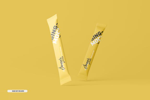 Sachet Stick Packaging Mockup Psd - Mockup Hunt