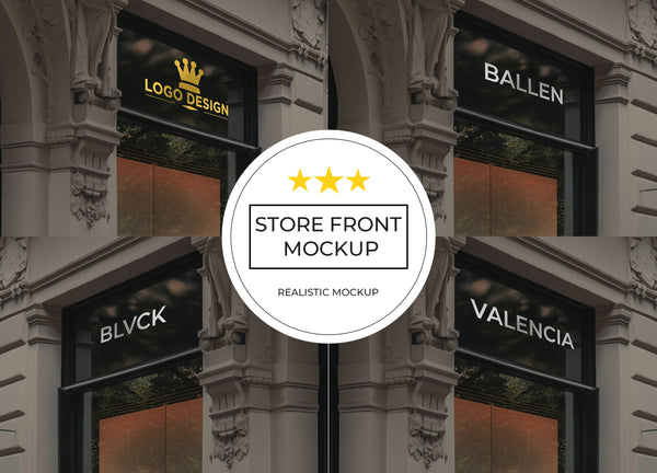 Store Front Mockups - Mockup Hunt