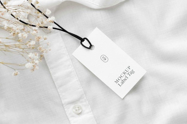 Fabric Label Mockup Template Psd - Mockup Hunt