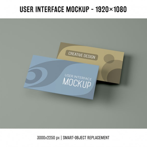 User Interface Mockup Psd - Mockup Hunt